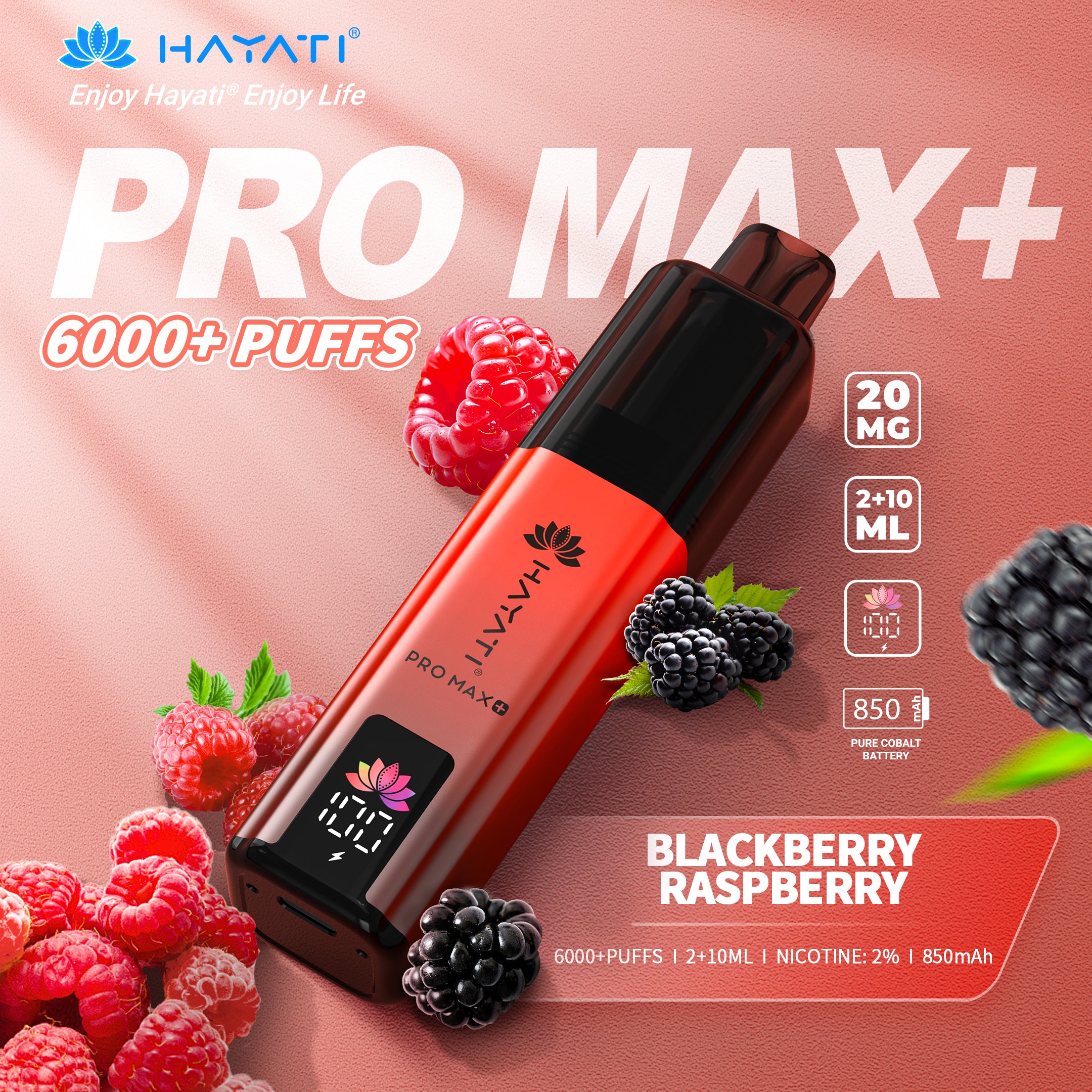 Hayati® Pro Max+ 6000 Puffs