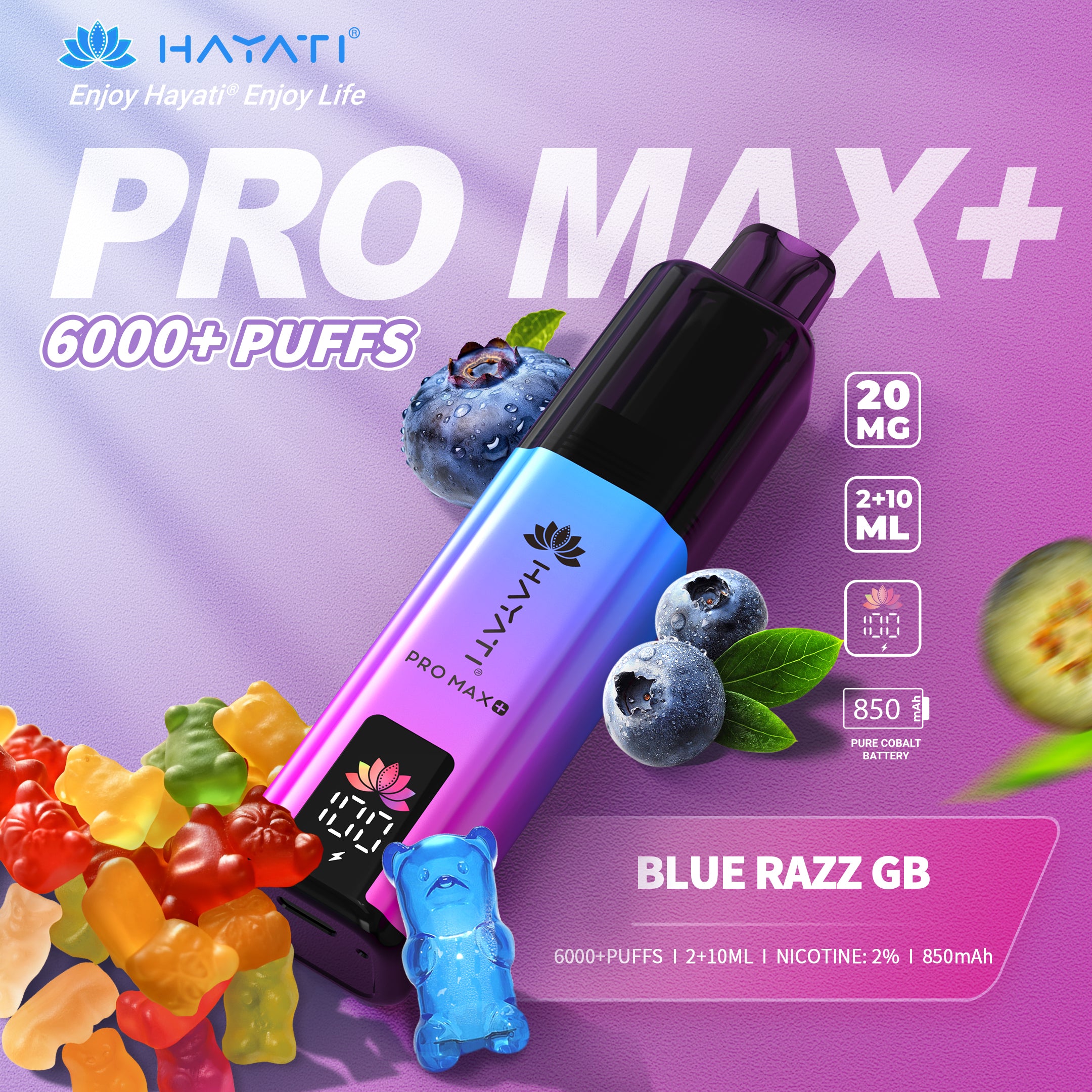Hayati® Pro Max+ 6000 Puffs
