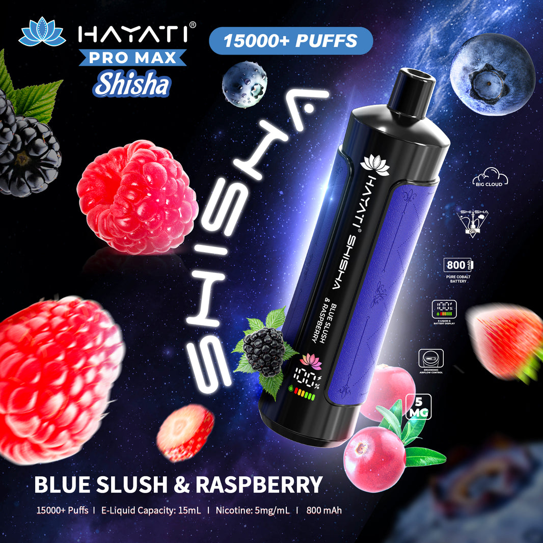 Hayati® Pro Max Shisha 15000 Puffs