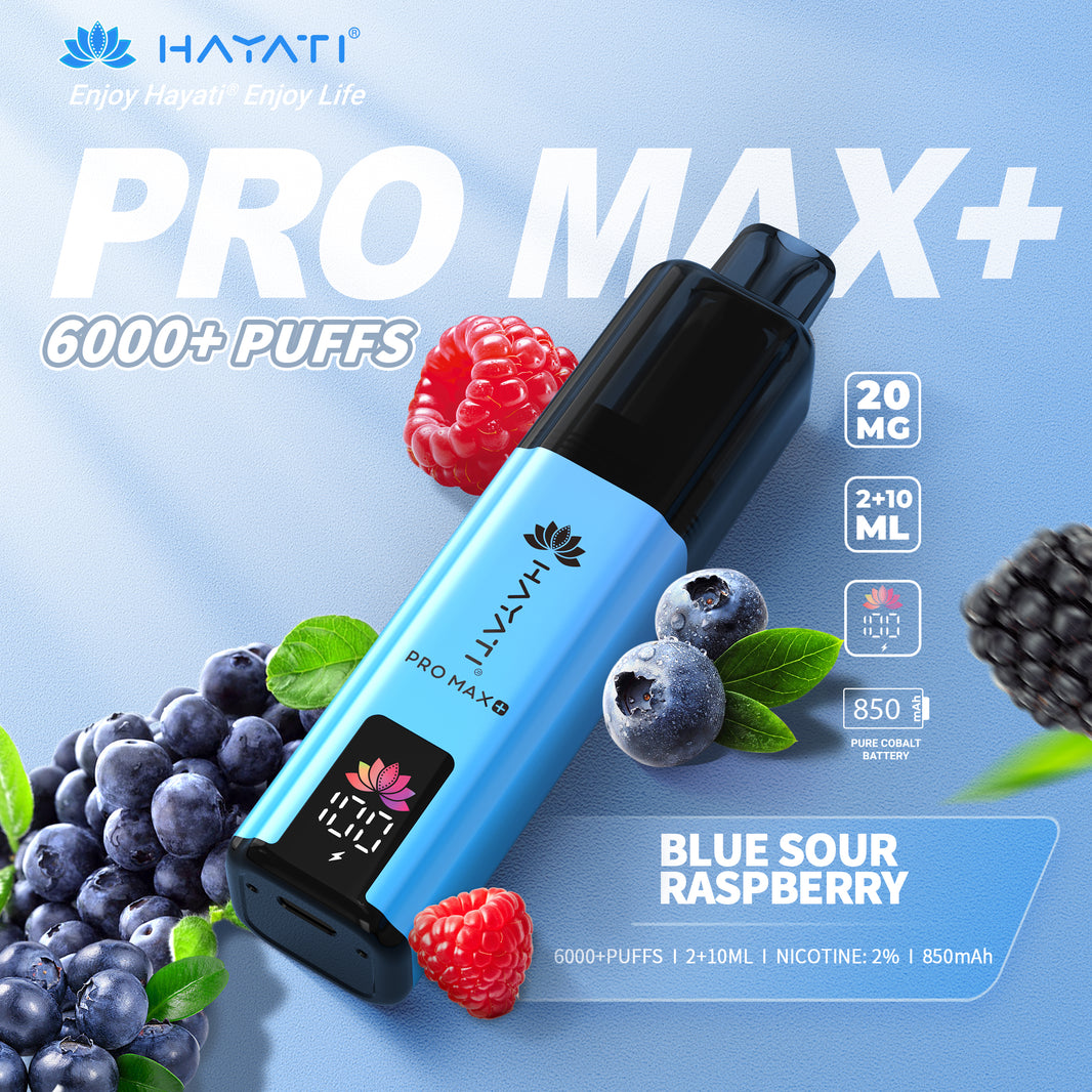 Hayati® Pro Max+ 6000 Puffs