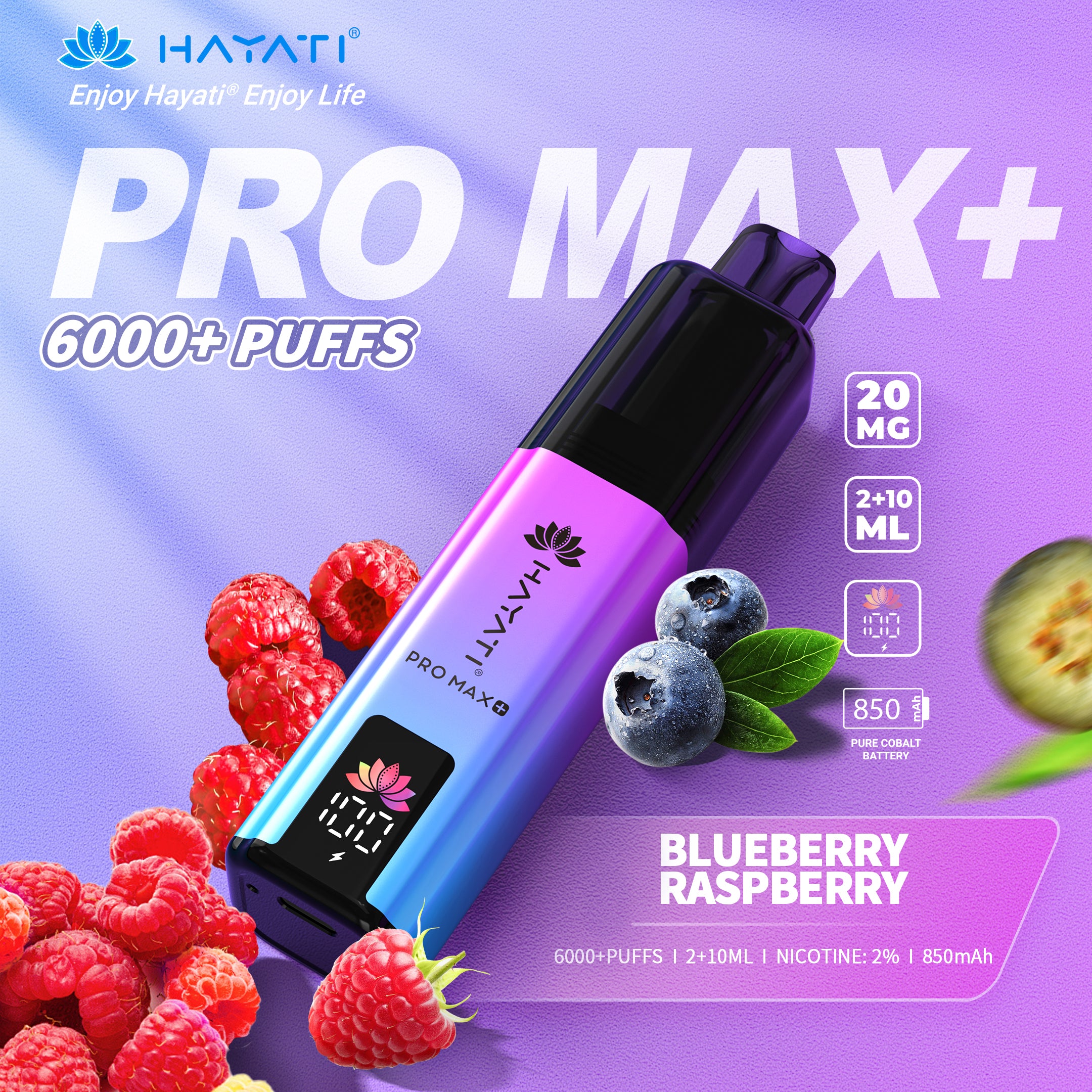 Hayati® Pro Max+ 6000 Puffs