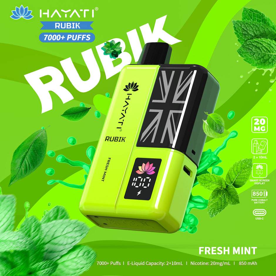 Hayati® Rubik 7000 Puffs