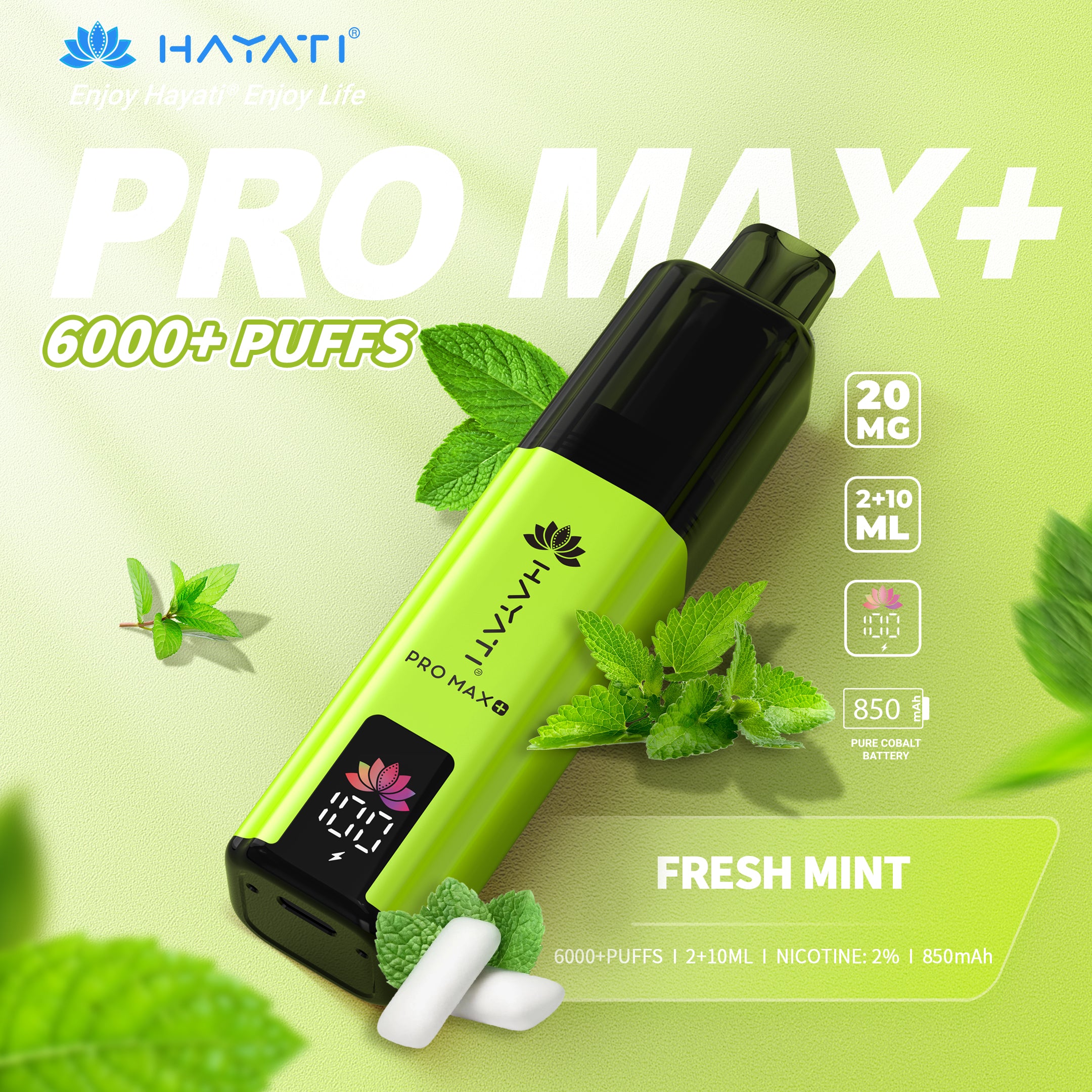 Hayati® Pro Max+ 6000 Puffs