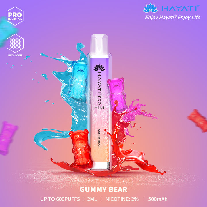 Hayati® Pro Mini 600 Puffs