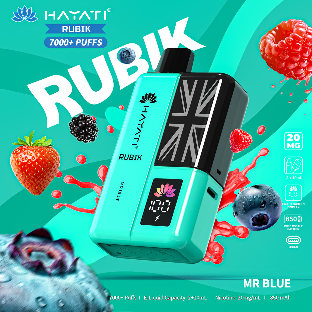 Hayati® Rubik 7000 Puffs
